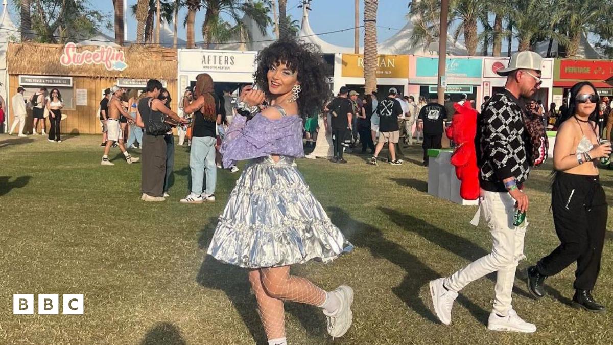 Mirain Iwerydd: Profiad 'anhygoel' yn Coachella - BBC Cymru Fyw