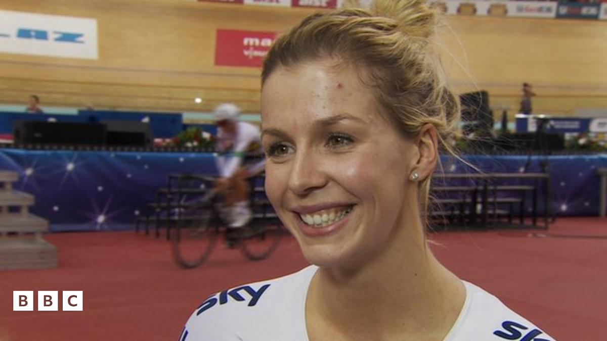 Medal Aur i Becky James - BBC Cymru Fyw