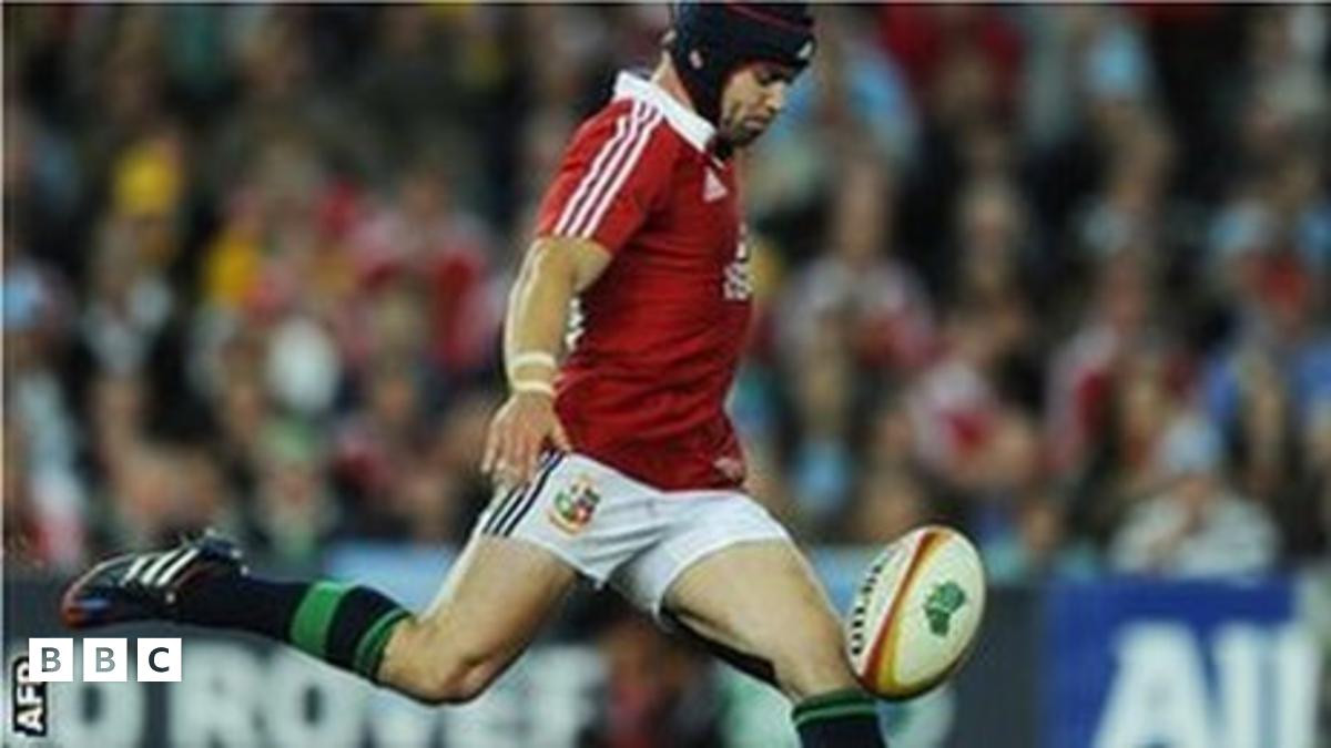 Halfpenny yn serennu i'r Llewod - BBC Cymru Fyw