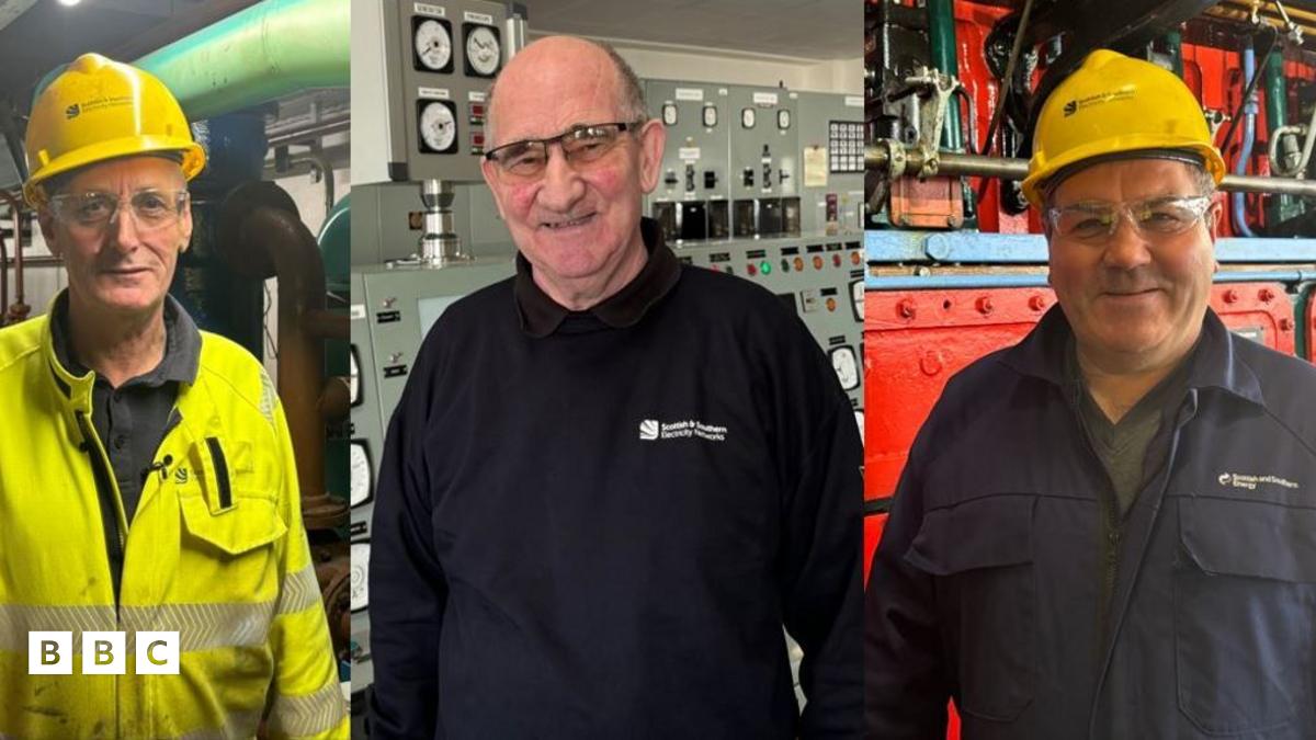 Triùir an Uibhist air a bhith ag obair 150 bliadhna eatorra do SSEN ...