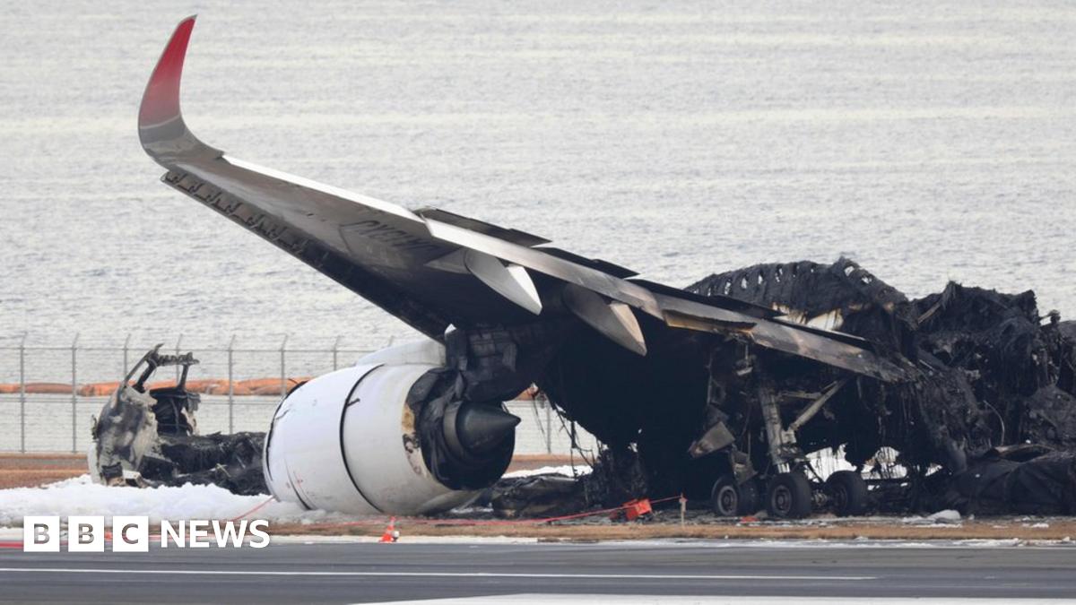 Japan jet crash: Airline pilots unaware of cabin fire until crew told ...