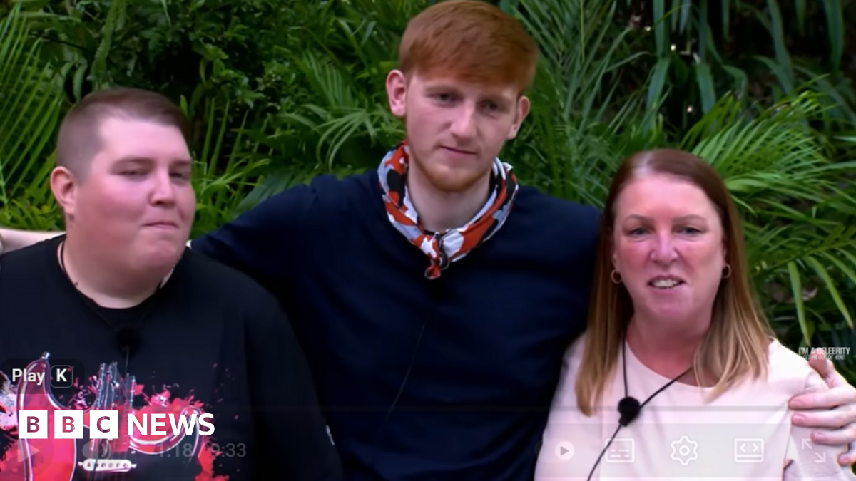 Angry Ginge went from ranting about chips to I'm a Celeb final - BBC News
