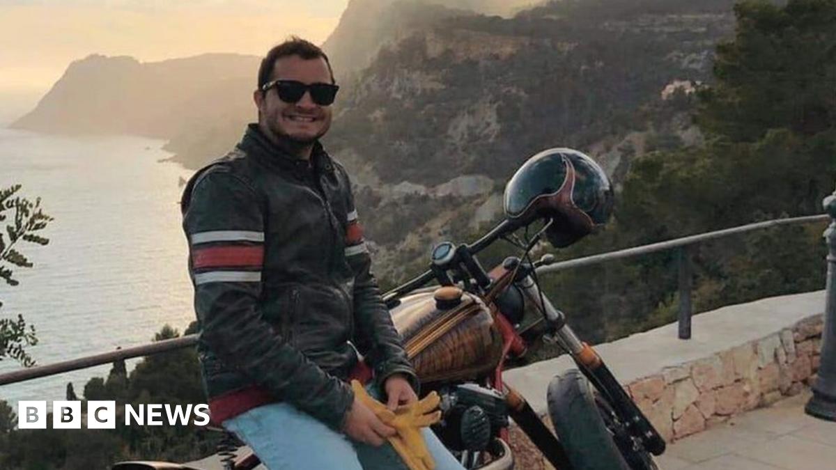 Ben Garland memorial ride ensures missing biker's name lives on - BBC News