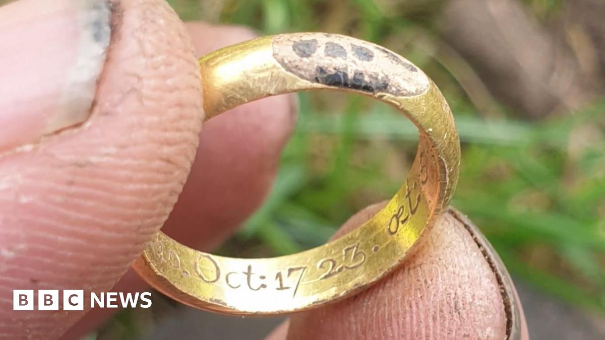 Centuries-old ring found 'gleaming in the sunshine' | Flipboard