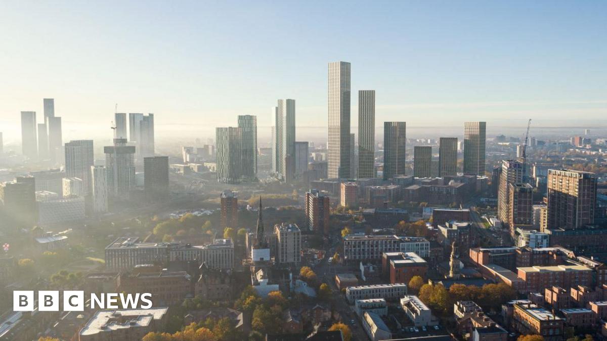 Salford: Calls to scrap £1bn plans featuring biggest skyscraper - BBC News