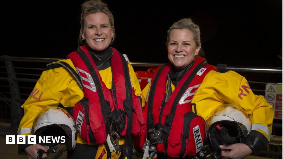 International Women's Day: The sisters saving lives at sea - BBC News