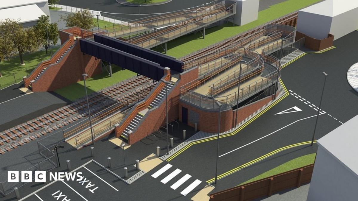 'Dangerous' Wareham station crossing plans considered - BBC News