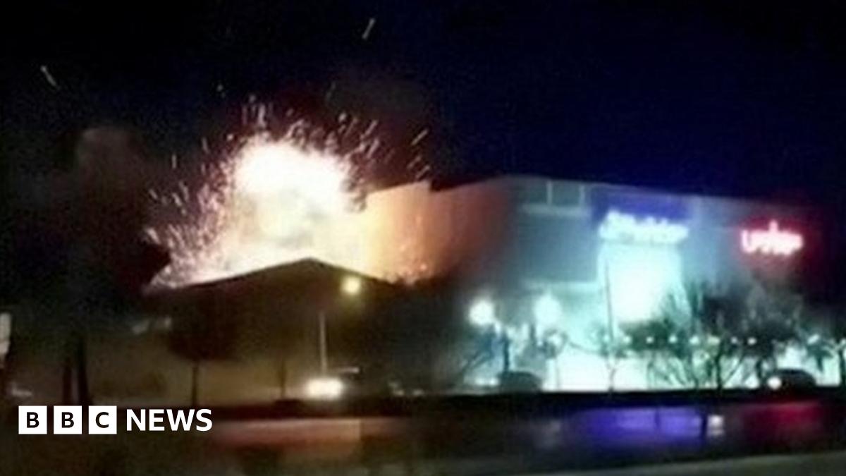 Iran blames Israel for Isfahan drone attack, warning of revenge - BBC News