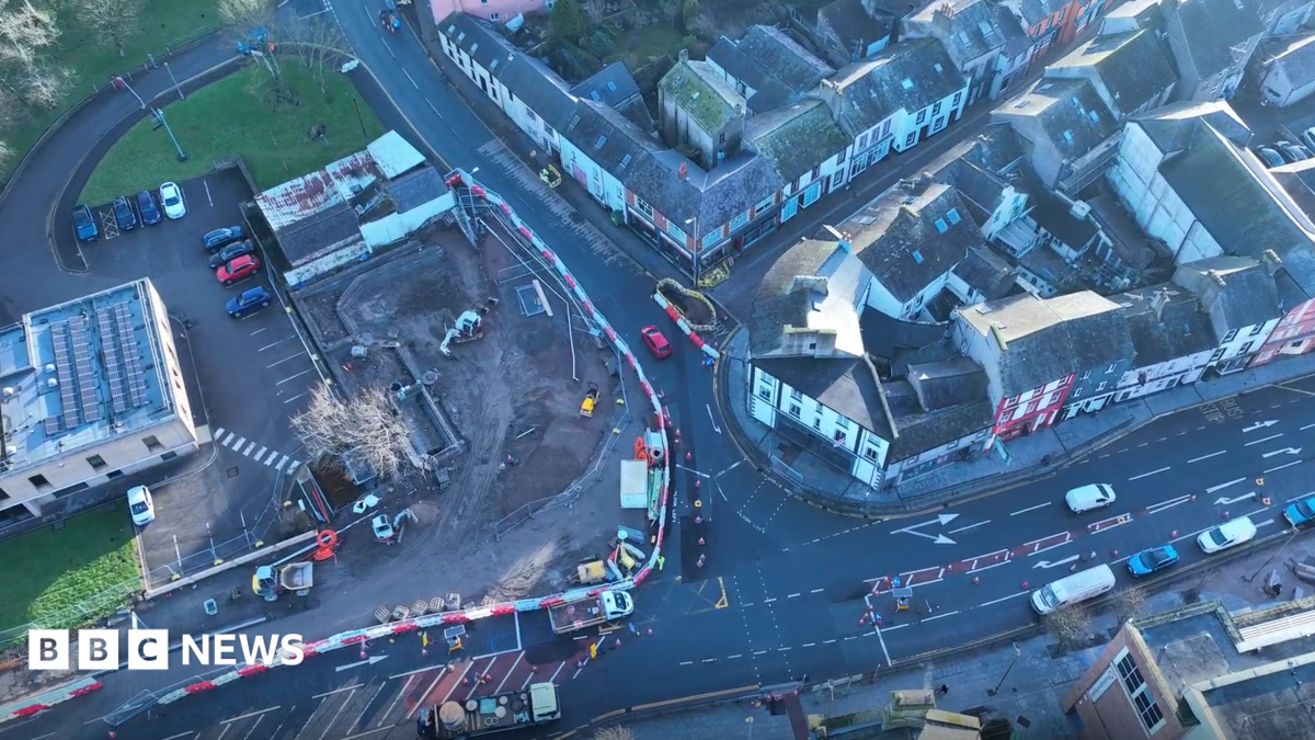 Next phase of Workington Gateway Project roadworks to begin - BBC News