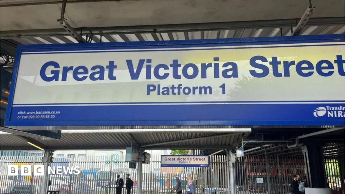 Belfast's Great Victoria Street station closing after 200 years - BBC News