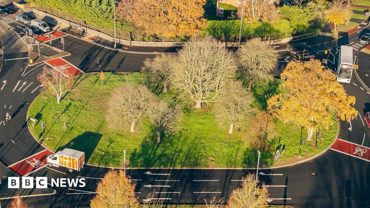 Addenbrooke's Hospital roundabout roadworks are finished - BBC News