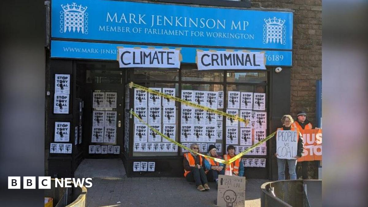 Mark Jenkinson MP hits out at 'spoilt climate clowns' - BBC News
