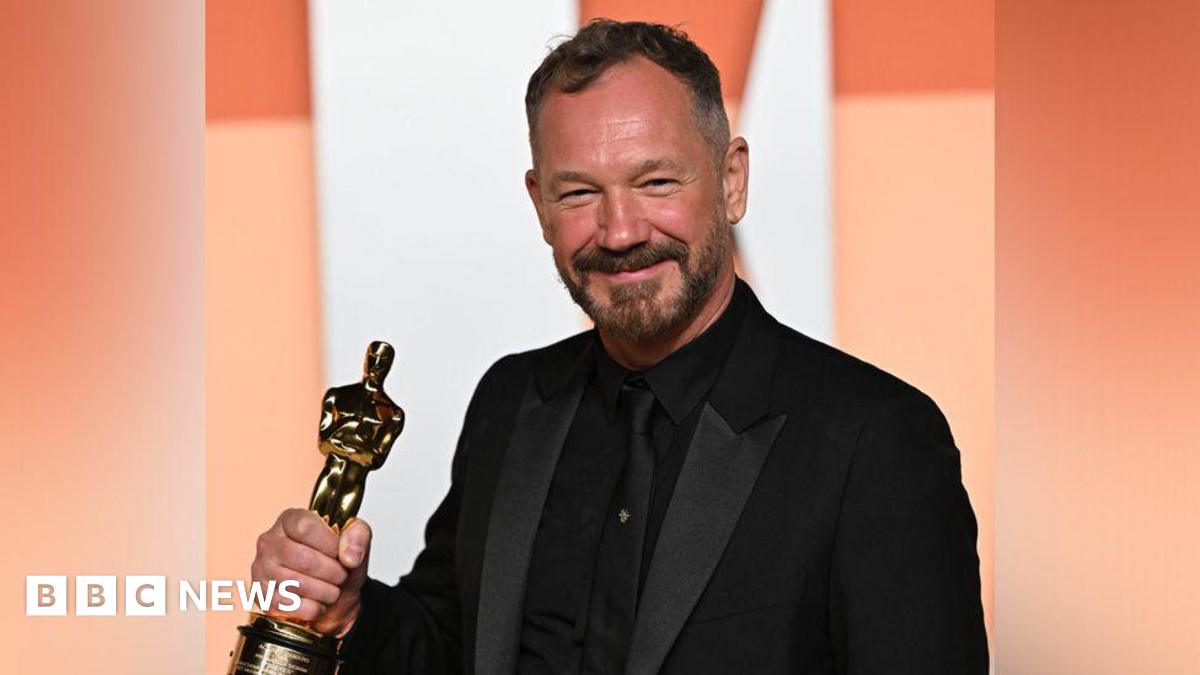 Liverpool mum 'super proud' of set designer son's Oscar win - BBC News