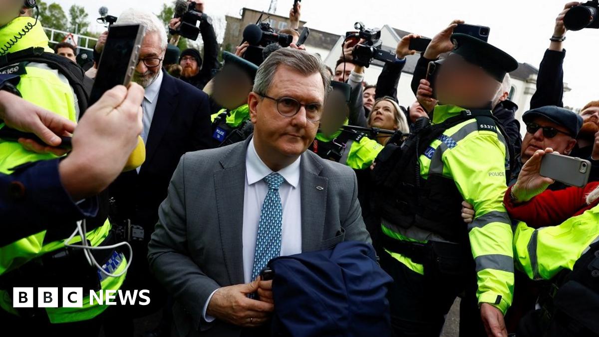 Jeffrey Donaldson: Ex-DUP leader in court over rape and sex-offence ...