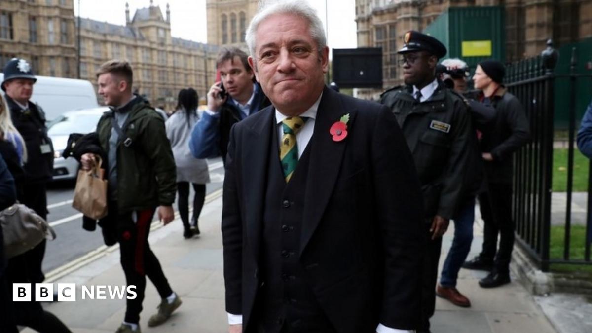 Who is Commons Speaker John Bercow? - BBC News