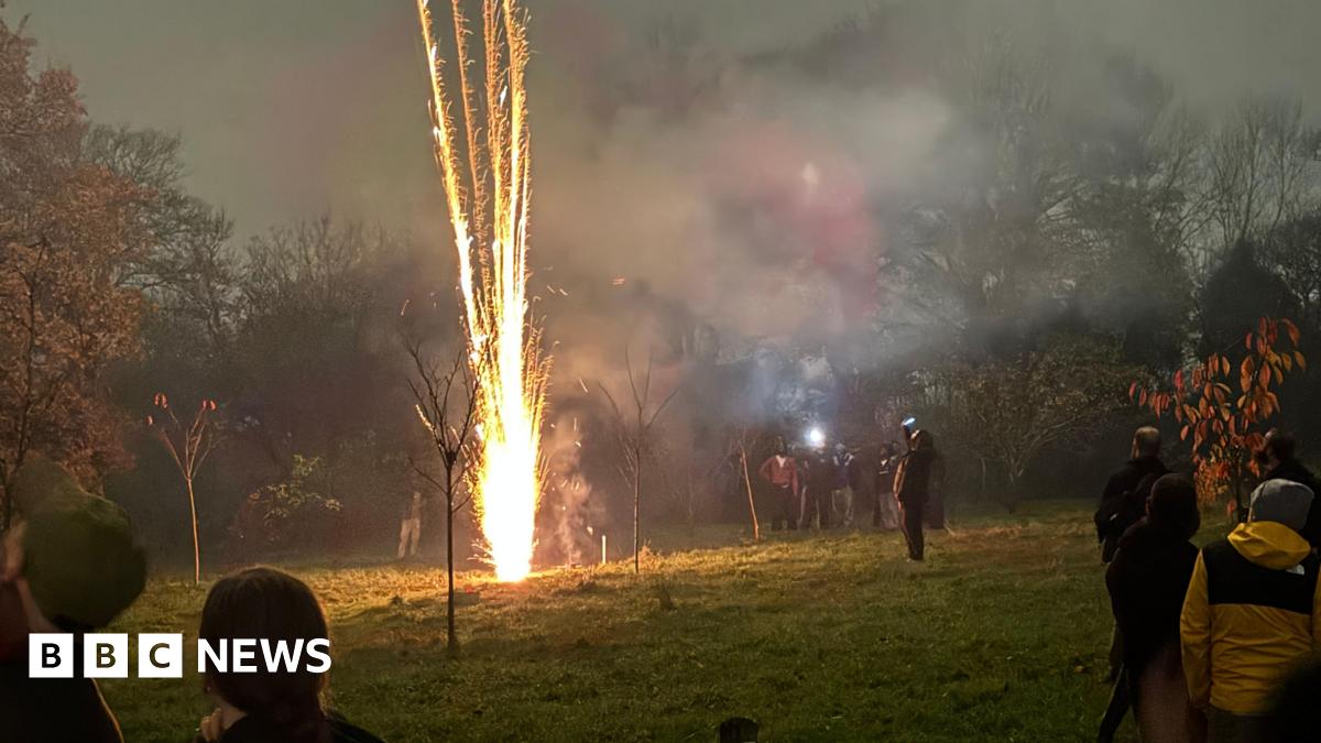'Notable reduction' in Bonfire Night disruption - BBC News