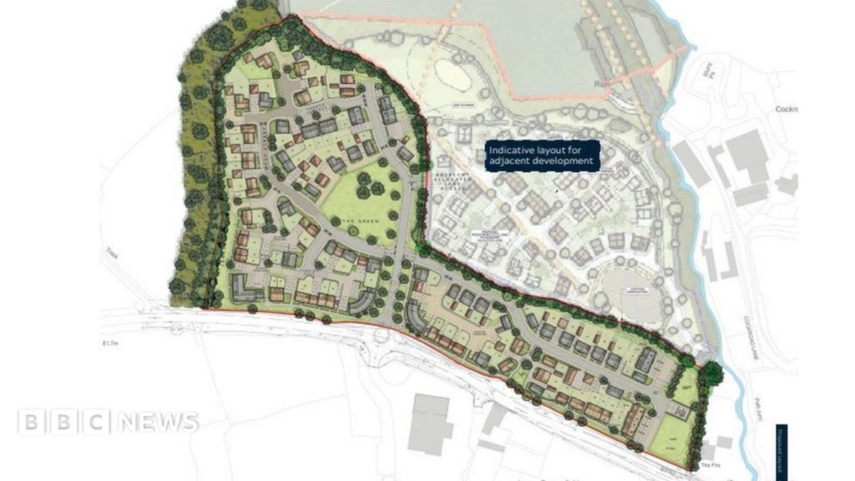 Dorset: Housing approved in designated beauty spot - BBC News