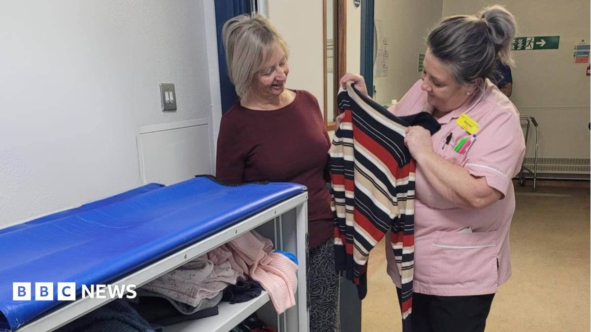 Shropshire hospital clothing scheme gets patients moving - BBC News