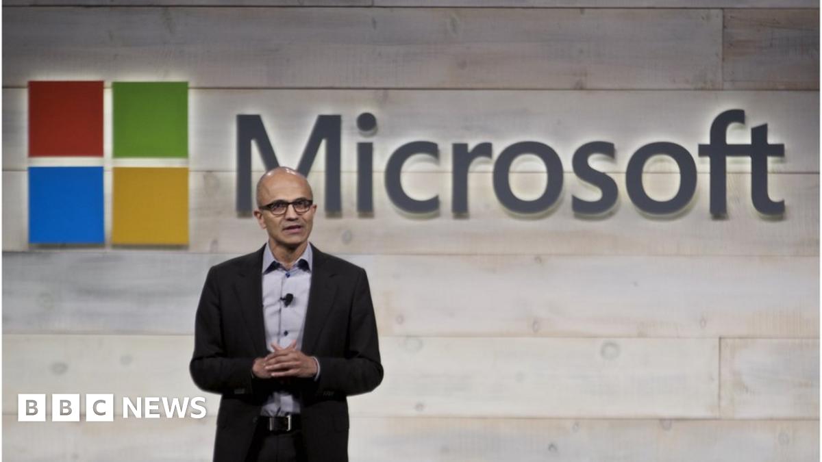 Microsoft shares at new high as cloud focus pays off - BBC News