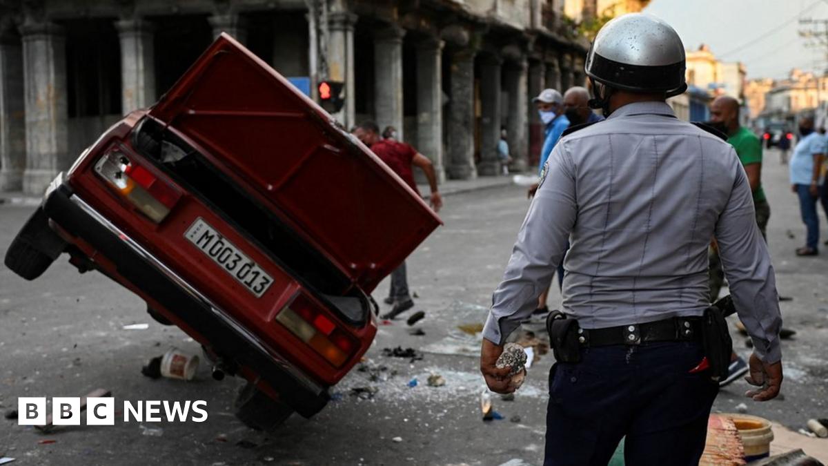 Cuba protests: One dead and scores missing after rare demonstrations ...