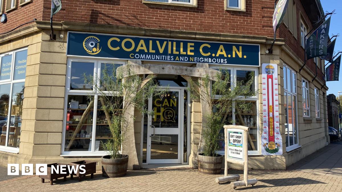 Coalville: Group's bid to buy HQ boosted by Brian Eno donation - BBC News