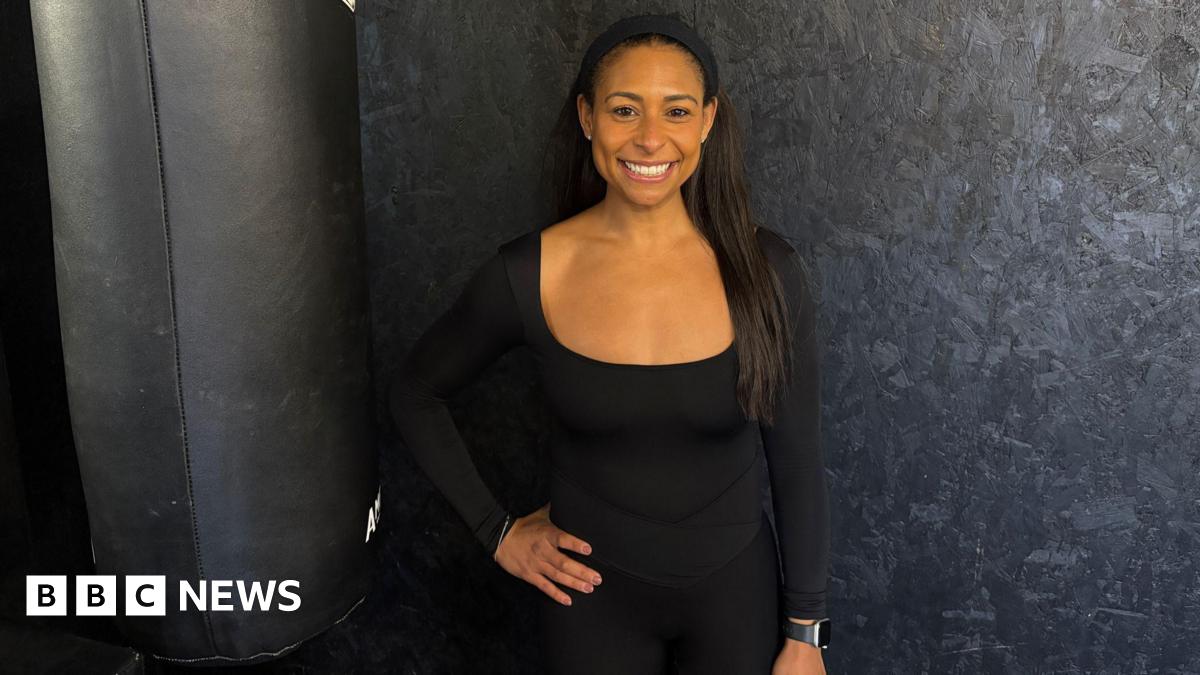 Gladiators' Rachel Bruno-Hardy 'in best shape' after having kids - BBC News