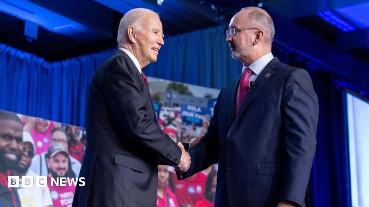 United Automobile Workers union endorses Biden for re-election - BBC News