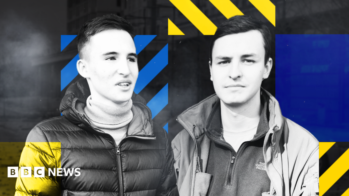 Ukraine war: The friends who fought Russia's invasion - BBC News