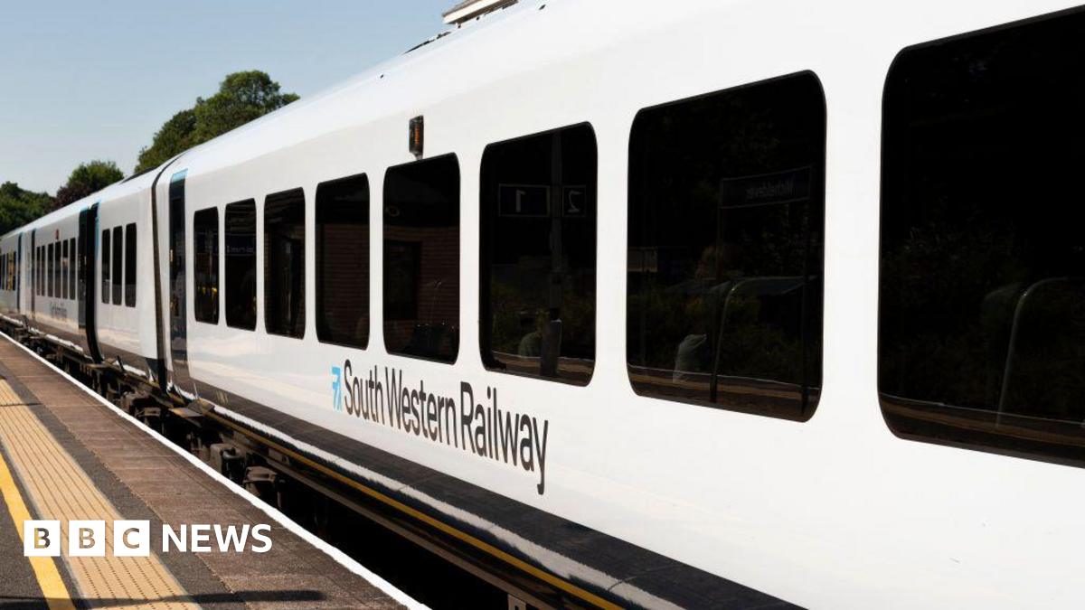 Weybridge SWR train changes aim to reduce number of late students - BBC ...