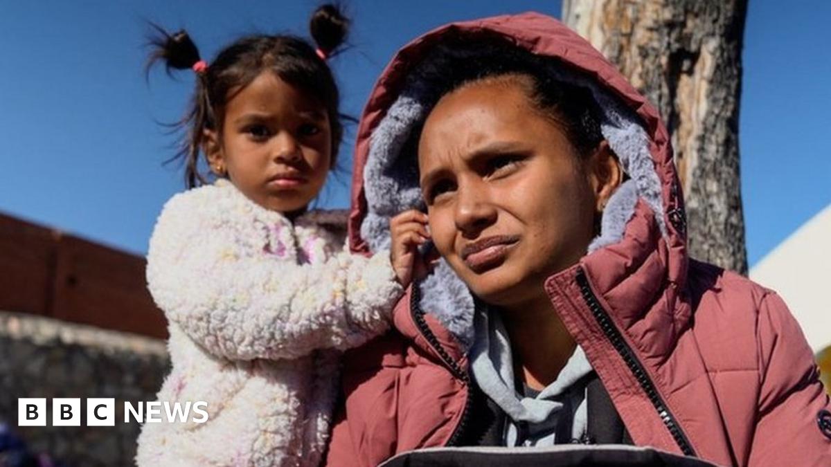 For El Paso migrants, an epic journey is followed by a long wait - BBC News