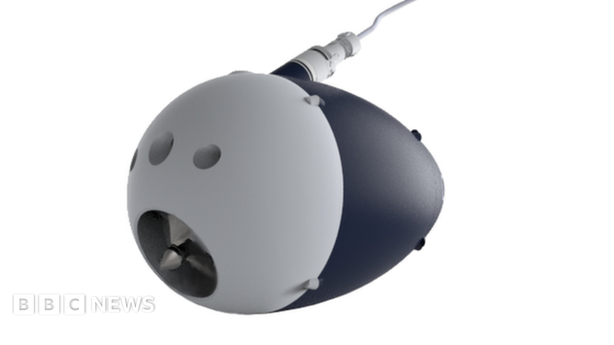 Fathom drone for divers unveiled - BBC News