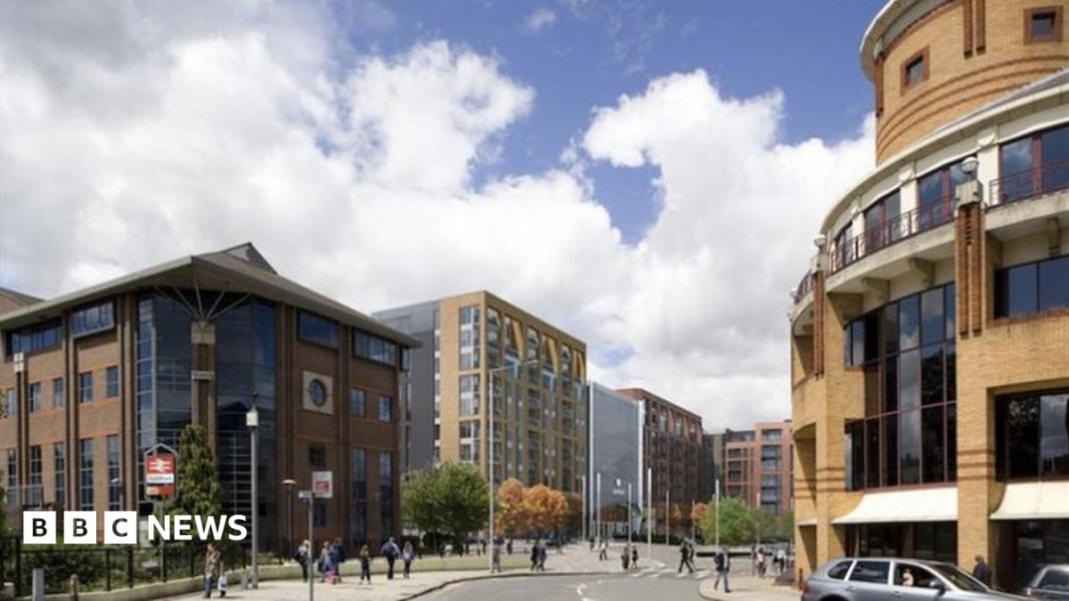 Guildford station revamp approved amid 'Great Wall' row - BBC News