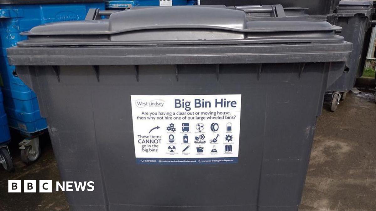 West Lindsey's popular 'big bin hire' scheme set to be extended - BBC News