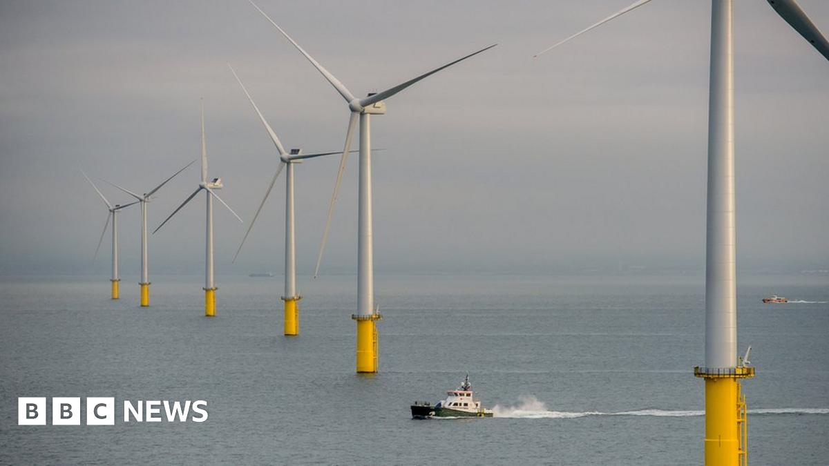 Offshore wind farm base opened by MP - BBC News