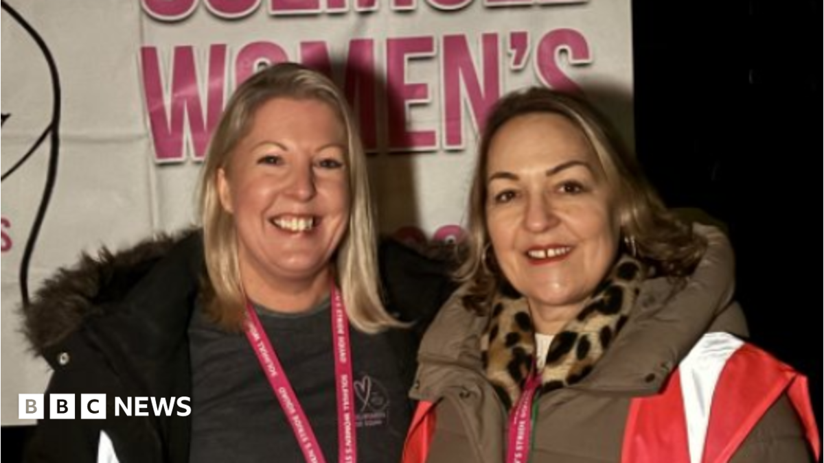The women walking in Solihull to empowerment and friendship - BBC News