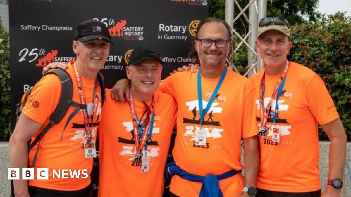 Saffery Rotary Walk early registration opens - BBC News