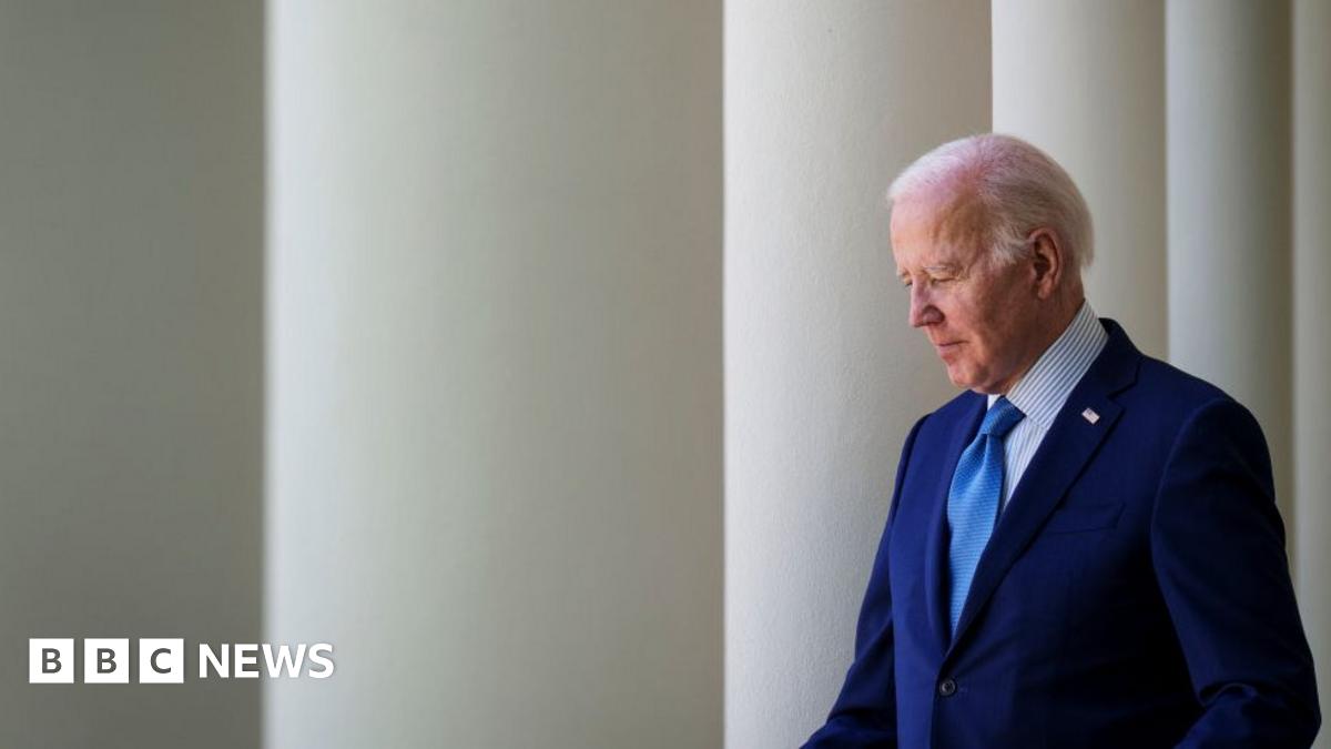 President Joe Biden launches 2024 re-election campaign - BBC News