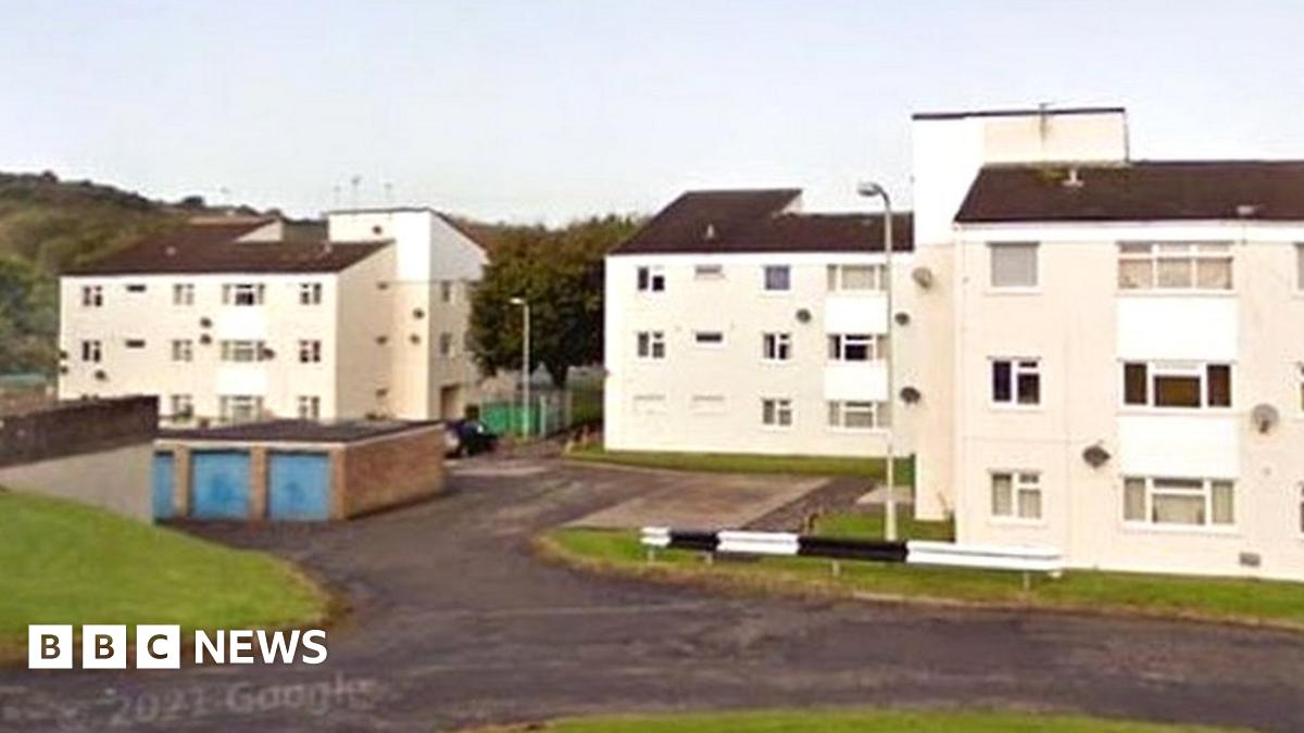 Three hurt in Bridgend suspected armed burglary - BBC News