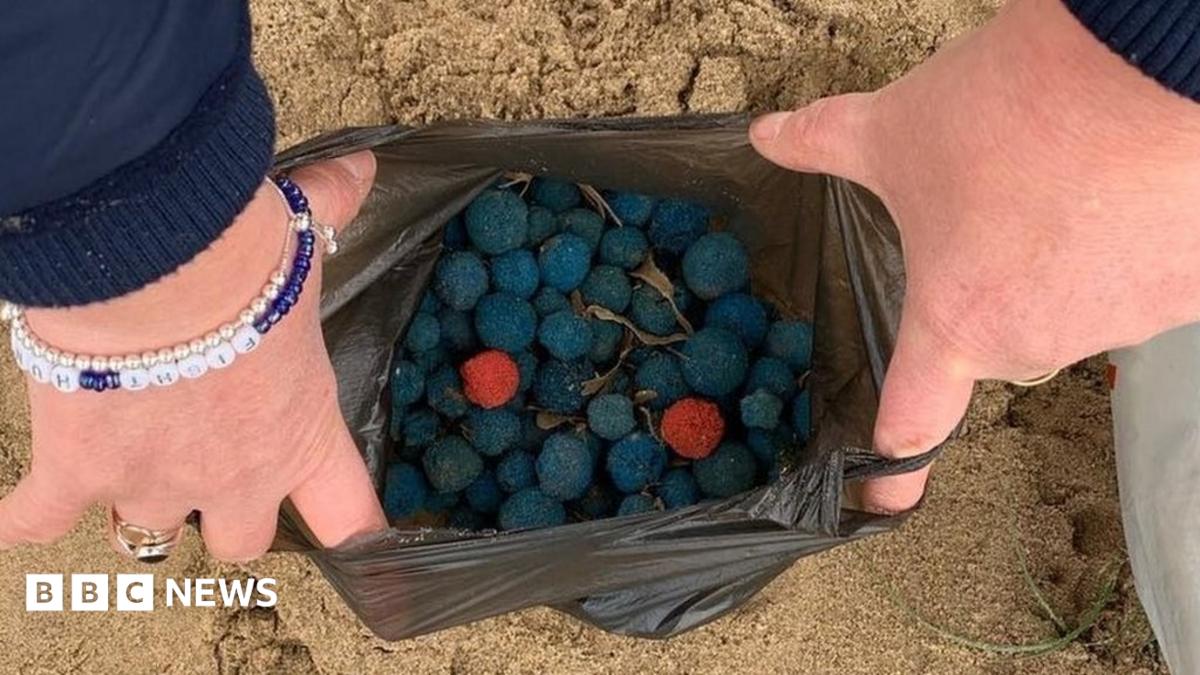 Hartlepool power station balls prompt beach survey - BBC News