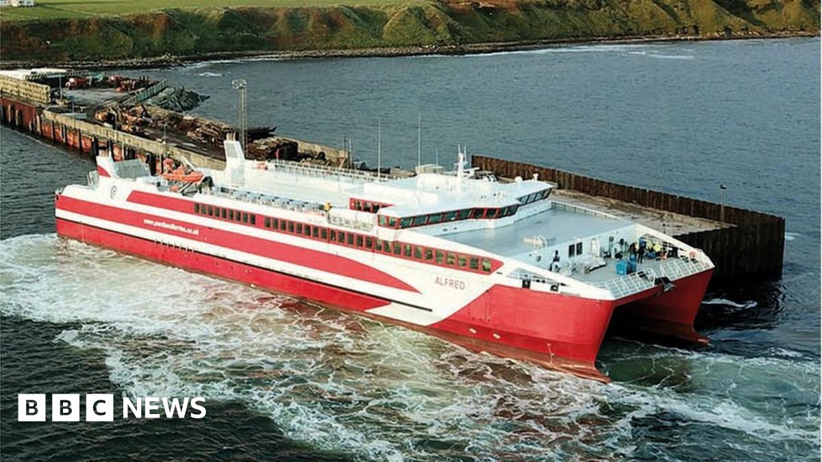 MV Alfred chartered for extra six months by CalMac - BBC News