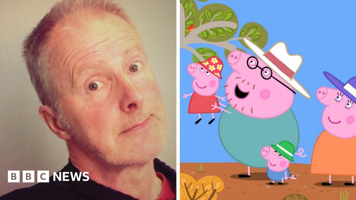 Peppa Pig: Comedian John Sparkes behind cartoon voices - BBC News
