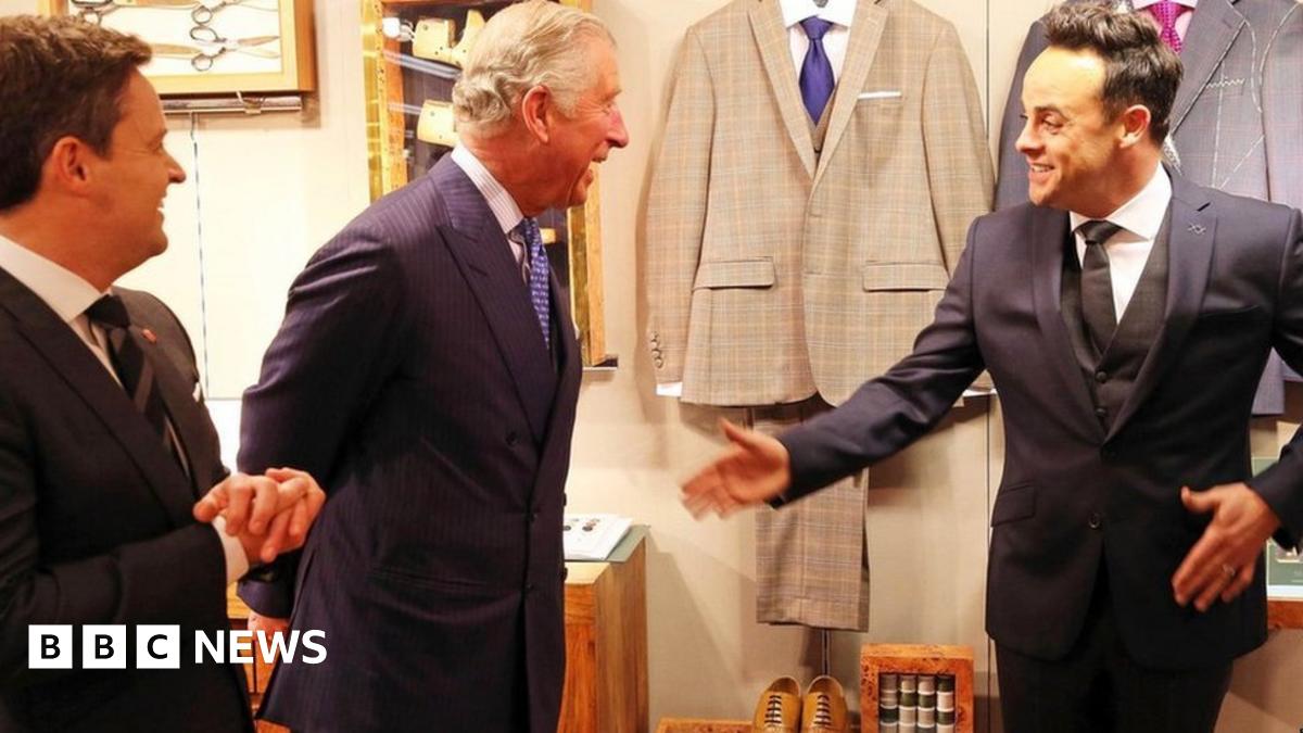 Ant and Prince Charles - is a double handshake ever a good idea? - BBC News