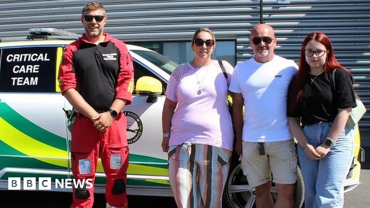 Family of Connor Brown reunited with paramedic who tried to save him ...