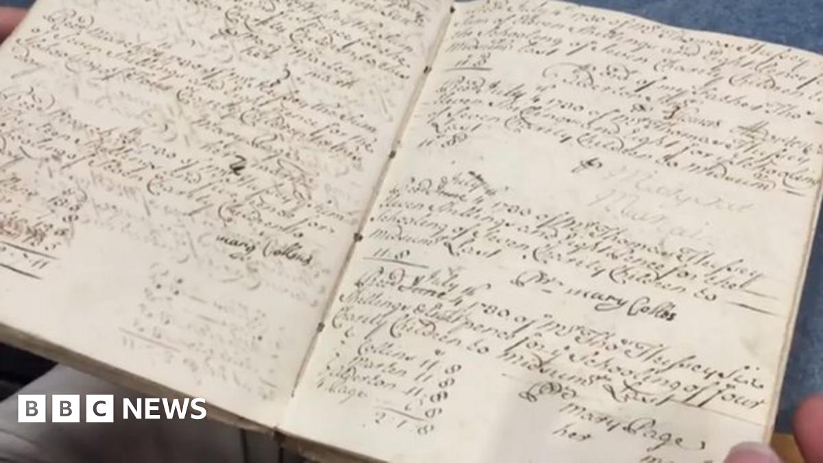 Early Burwash school records lodged in county archive - BBC News