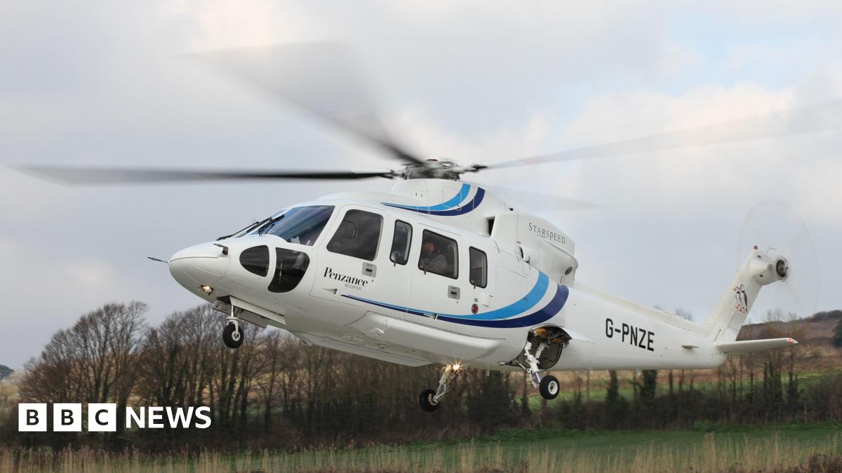 Isles of Scilly helicopter passenger service expands fleet - BBC News