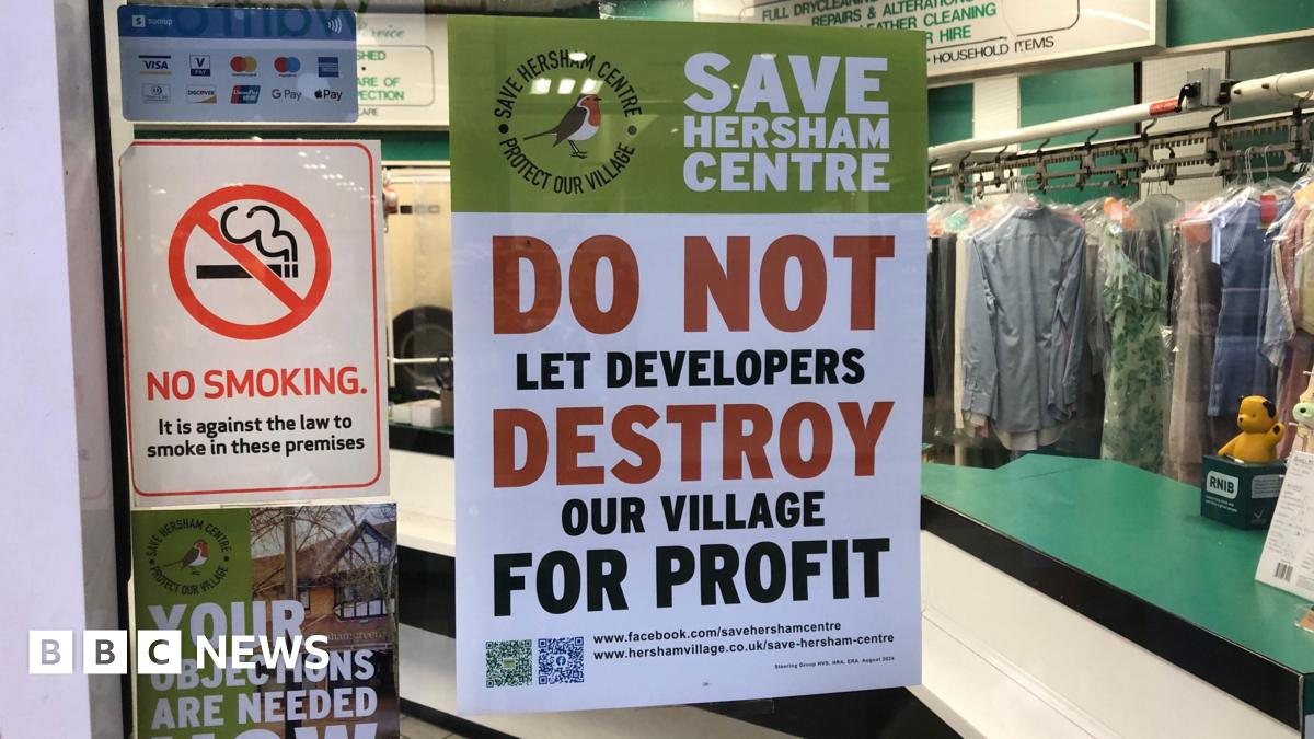 Hersham Green shopping centre building plans thrown out by council ...