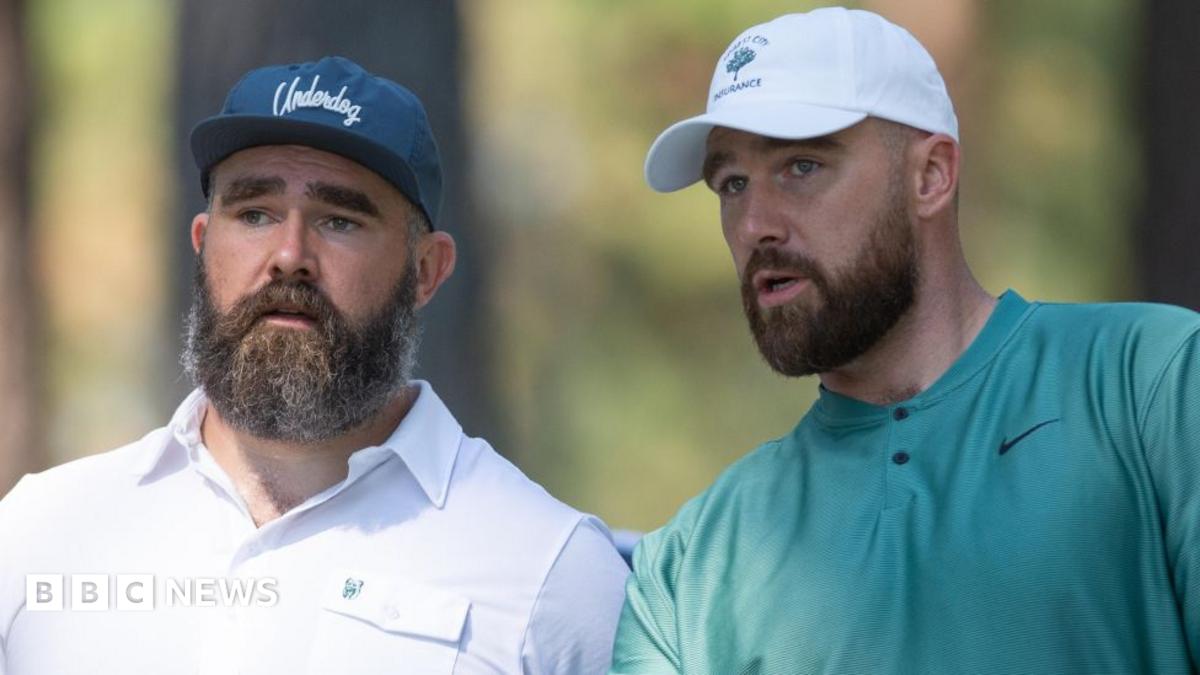 New Heights: Travis and Jason Kelce sign $100m podcast deal with Amazon ...