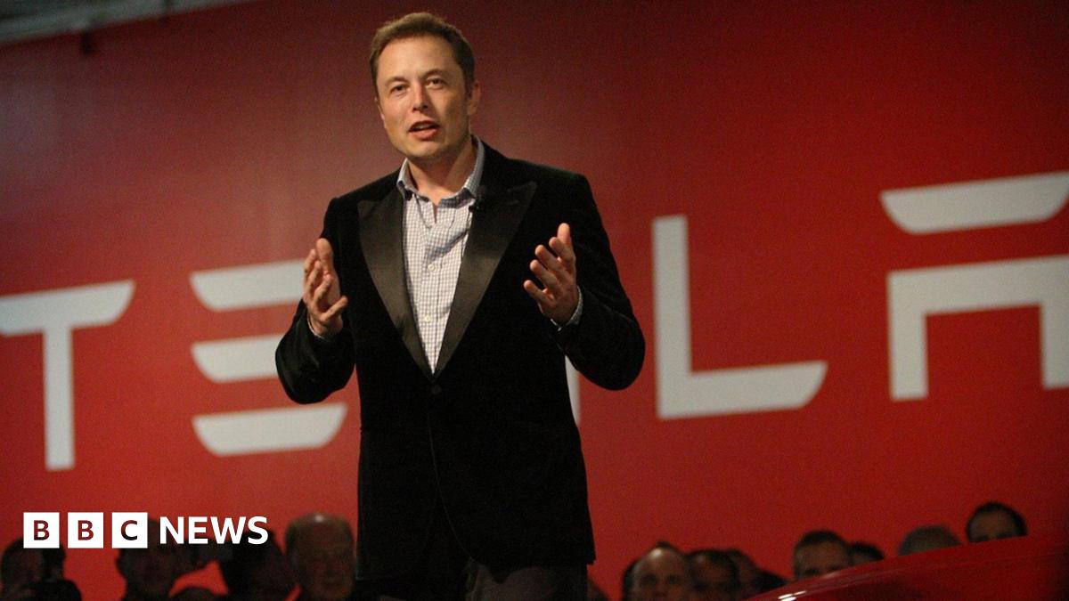 Tesla shares jump after reports of Musk's China self-drive deal - BBC News