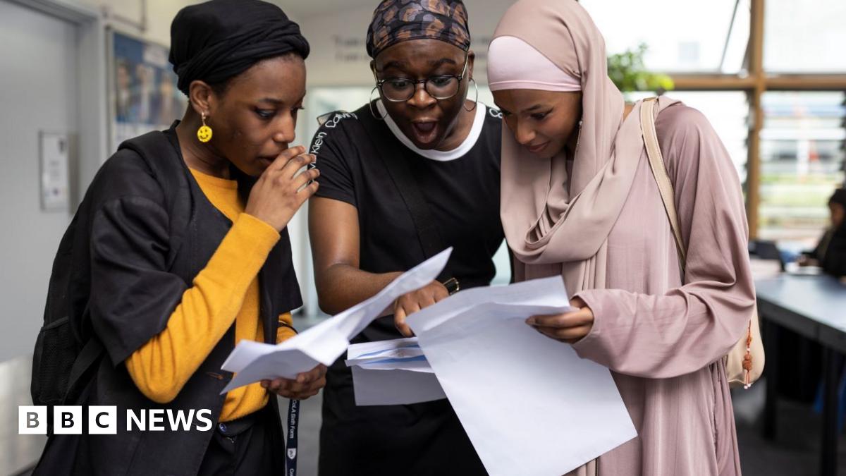 Unexpected A-level or BTec results? Use our interactive guide - BBC News