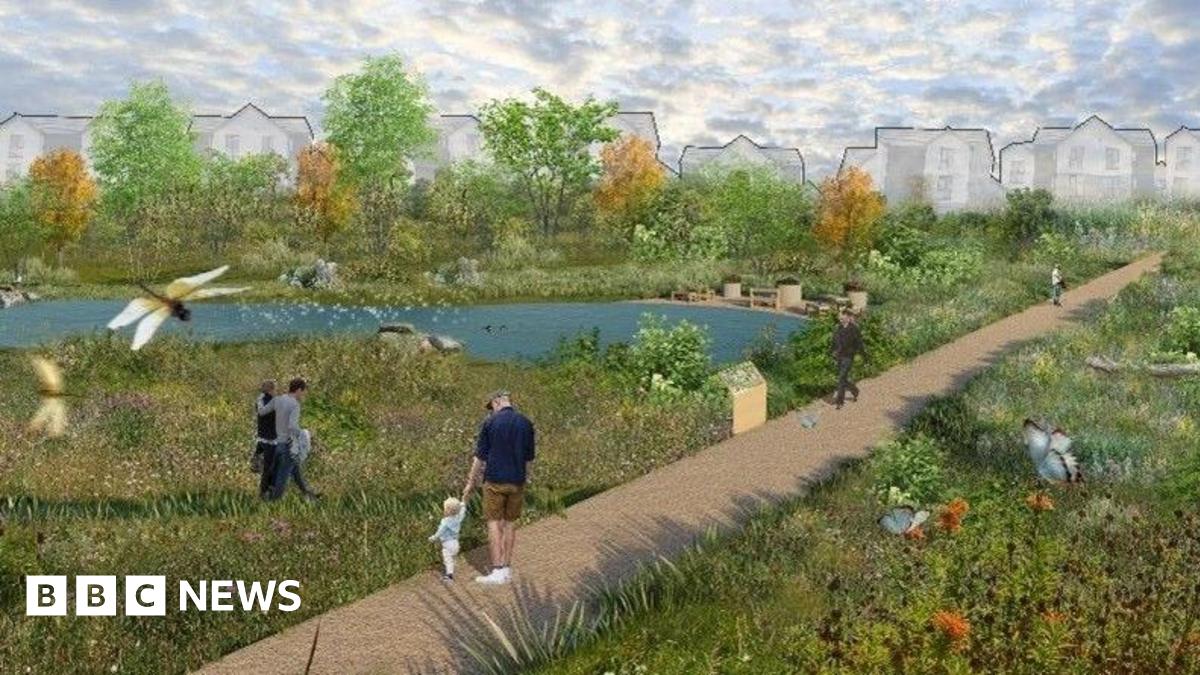 Residents welcome new park at former Orgreave Colliery location - BBC News